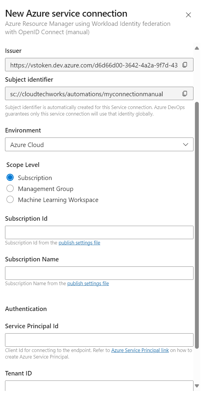 Azure DevOps (ADO) Service connections Azure – CloudTechWorks